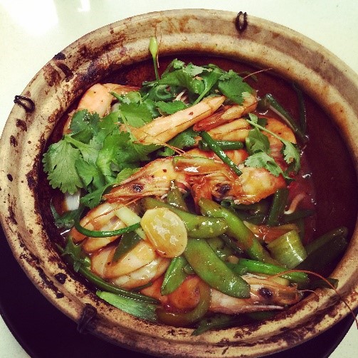 Pichet Ong’s Clay-Pot Prawns with Ginger and Scallion – Home │Marine ...